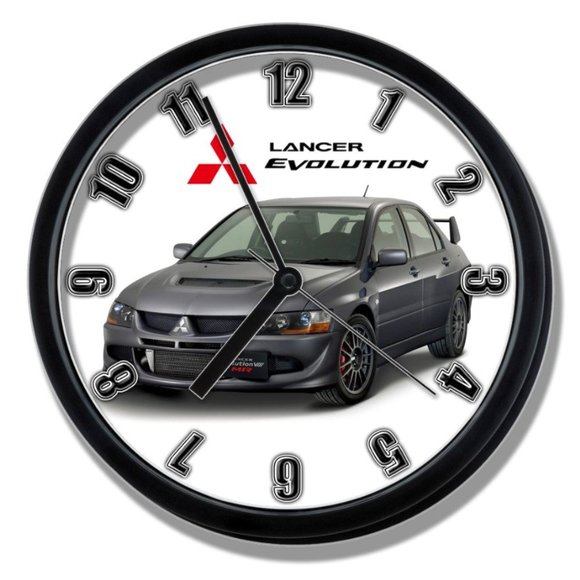 Clock | Wall Decor | Mitsubishi Lancer Evolution Wall Clock New | Poshmark